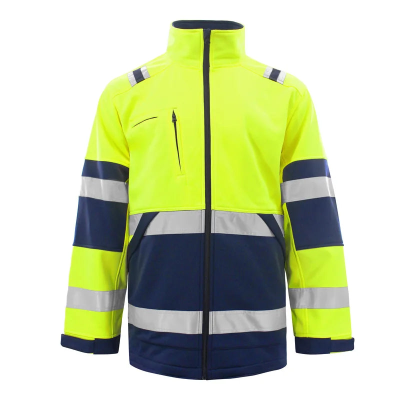 Hi-Vis Reflective Fleece Jacket – Wiley Work Gear